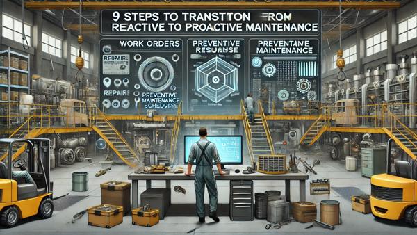 9 Steps to Transition from Reactive to Proactive Maintenance