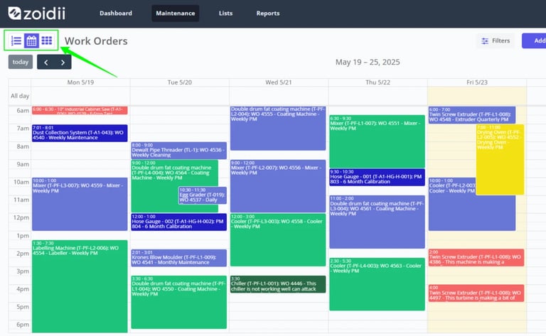 Zoidii Work Order Scheduler - Complete Overview